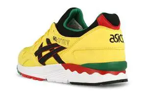Asics Gel Lyte 5 "carnival" Low Top Sneakers - Black/yellow