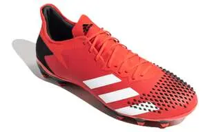 Adidas Predator 20.2 Mg Football Cleats - Black/red