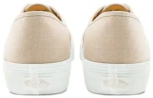 VANS Authentic Vr3 Casual Lace Up Sneakers - Beige/white