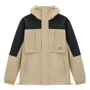 NEW BALANCE Windproof Sport Jacket - Beige/black