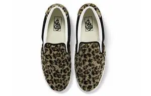 VANS Slip-on 59 Leopard Print Sneakers - Black/leopard