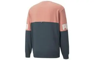 PUMA Power Colorblock Crew Sweatshirt - Pink/blue