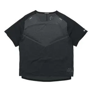 Nike Division Fast-dry Short Sleeve Performance T-shirt - Black