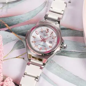 Casio Baby-g Solar-powered Timepiece With Shock And Water Resistance