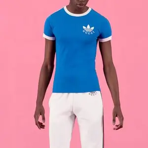 Gucci X Adidas Trefoil Print T-shirt