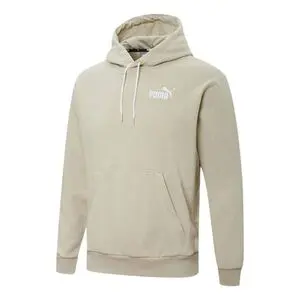 PUMA Ess Logo Hoodie - Beige