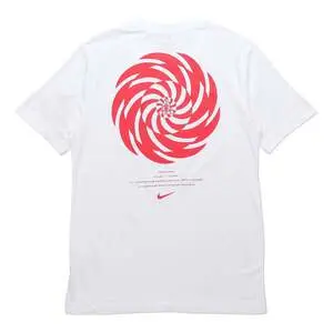 Nike Dri-fit Kyrie Logo Applique Basketball Tee - White