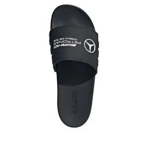 Adidas X Mercedes Amg Adilette Slides - Core Black/cloud White/core Black