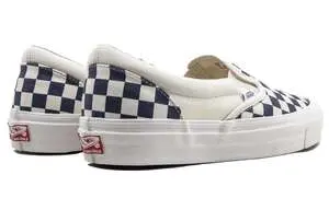 VANS Og Classic Slip-on Lx Navy Checkerboard - Black/white