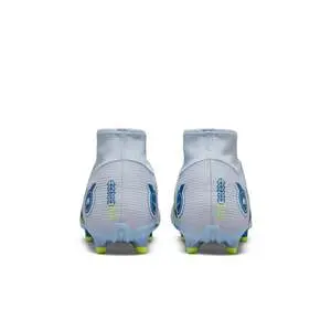 Nike Mercurial Superfly Academy Mg High Top Football Boots - Grey/blue/yellow