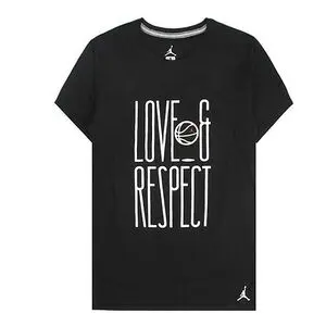 JORDAN 13 Peach And Love T-shirt - Black