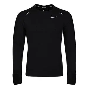 Nike Dri-fit Sphere Long Sleeve Running Top - Black