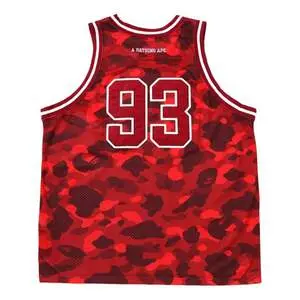A BATHING APE Color Camo Jersey - Red