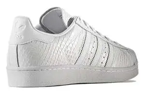 Adidas Superstar W White Croc Effect Sneakers