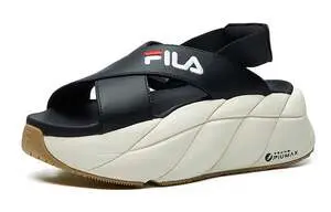 FILA Athletic Sandals With Embossed Logo And Textured Sole