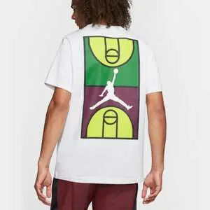 JORDAN Back Stadium Large Printing Short Sleeve