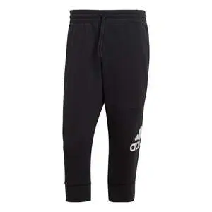 Adidas Essentials Big Logo 3/4 Pants - Black