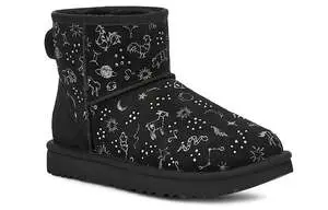 UGG Classic Zodiac Mini Boots - Black