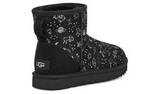 UGG Classic Zodiac Mini Boots - Black