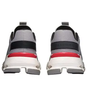 On Cloudnova Form 2 Sneakers - Fog/red