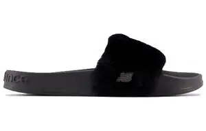 NEW BALANCE Fuzzies Slide - Phantom/white