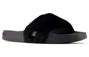 NEW BALANCE Fuzzies Slide - Phantom/white