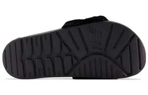 NEW BALANCE Fuzzies Slide - Phantom/white