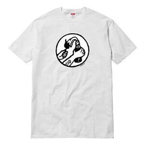 Supreme Ss18 Molotov Tee Short Sleeve - White