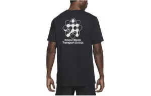 Nike Dri-fit Knit Round Neck Short Sleeve Graphic T-shirt