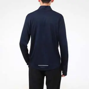Nike Pacer Dri-fit Cardigan Running Top - Navy