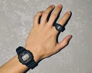 Casio G-shock Dw-5600 Nano Ring Watch - Yellow