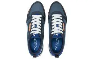PUMA R78 Casual Low Top Sneakers - Blue/white/orange