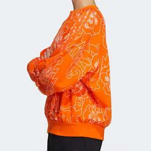 Adidas Floral Print Crewneck Sweater