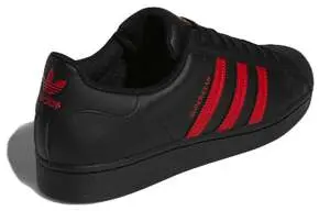 Adidas Superstar 'core Black Vivid Red - Black/red