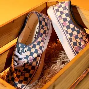 VANS Authentic Low Top Sneakers - Bluewhite