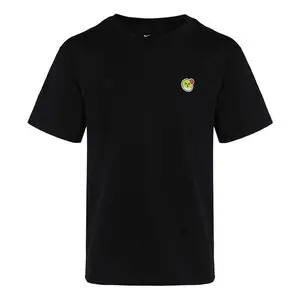 Nike Max 90 Embroidered Sports Round Neck Short Sleeve - Black