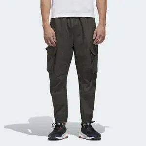 Adidas Th Pnt Cargo Pocket Woven Bundle Feet Casual Long Pants Brown