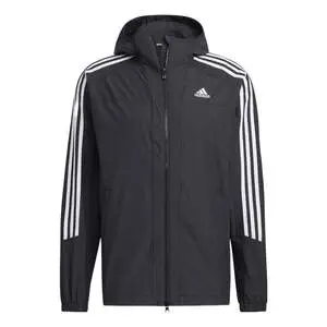 Adidas 3 Stripe Sport Hooded Jacket - Default Color