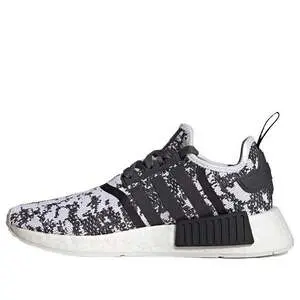 Adidas Nmd_r1 Sneakers With Digi Camo Print - Grey Five/cloud White/carbon