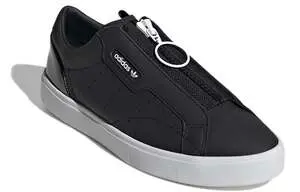 Adidas Originals Sleek Zip Sneakers - Black/white