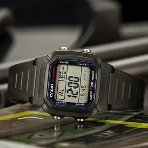 Casio Digital Sports Watch With Water Resistance
