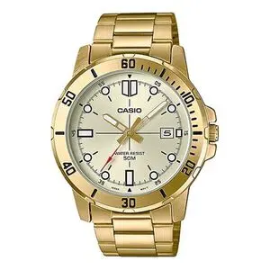 Casio Stainless Steel Strap Analog Watch - Gold