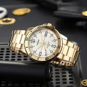 Casio Stainless Steel Strap Analog Watch