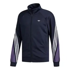 Adidas Originals Stand Collar Track Jacket - Navy