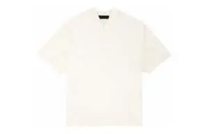 Fear Of God Fw23 V-neck T-shirt - Cloud Dancer