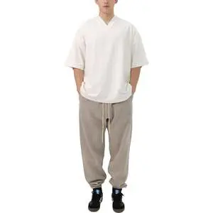 Fear Of God Fw23 V-neck T-shirt - Cloud Dancer