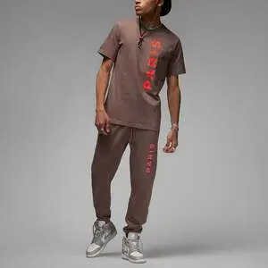JORDAN Statement Diamond T-shirt - Brown