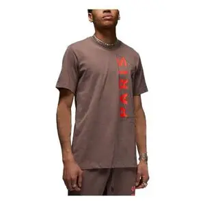 JORDAN Statement Diamond T-shirt - Brown