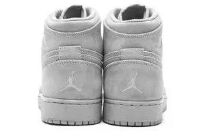 JORDAN Air 1 Retro High Suede Sneakers - Grey