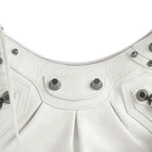 Balenciaga Le Cagole Xs Shoulder Bag - White